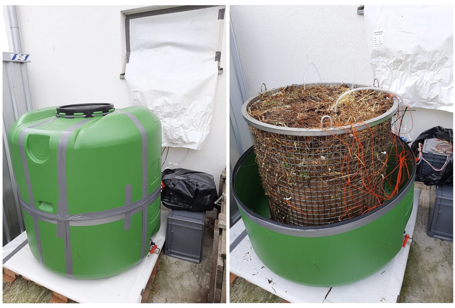 Biomeiler - Biomasse-Institut Triesdorf-Ansbach